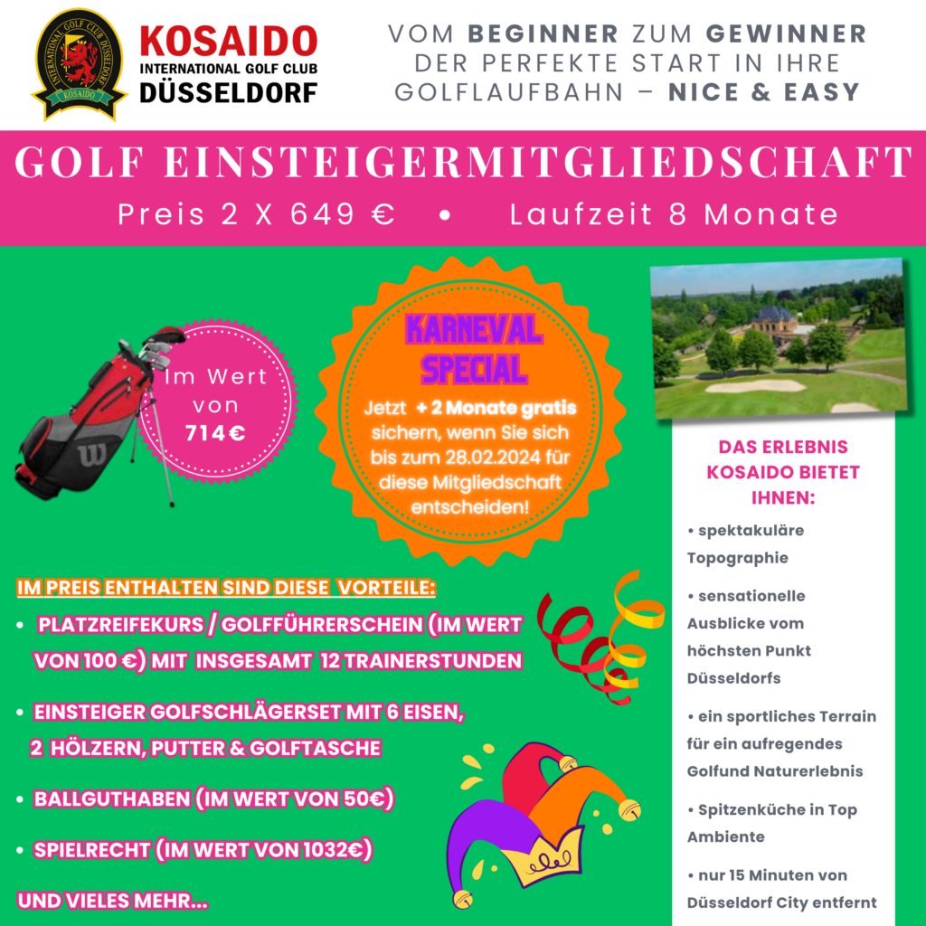 Vom Beginner zum Gewinner Mitgliedschaft - Kosaido